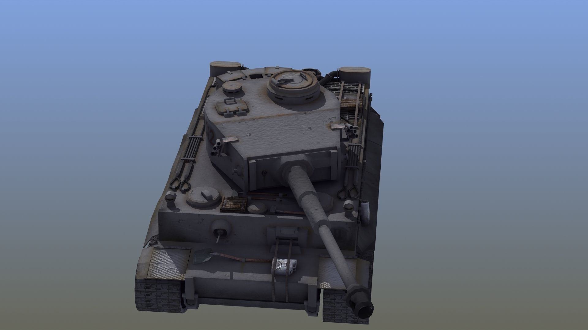 Panzer VI Tiger Tank 3D model | CGTrader