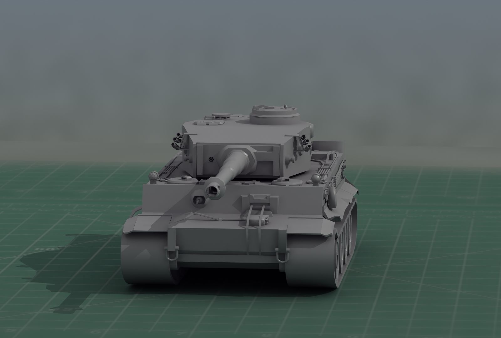 Panzer VI Tiger Tank 3D model | CGTrader