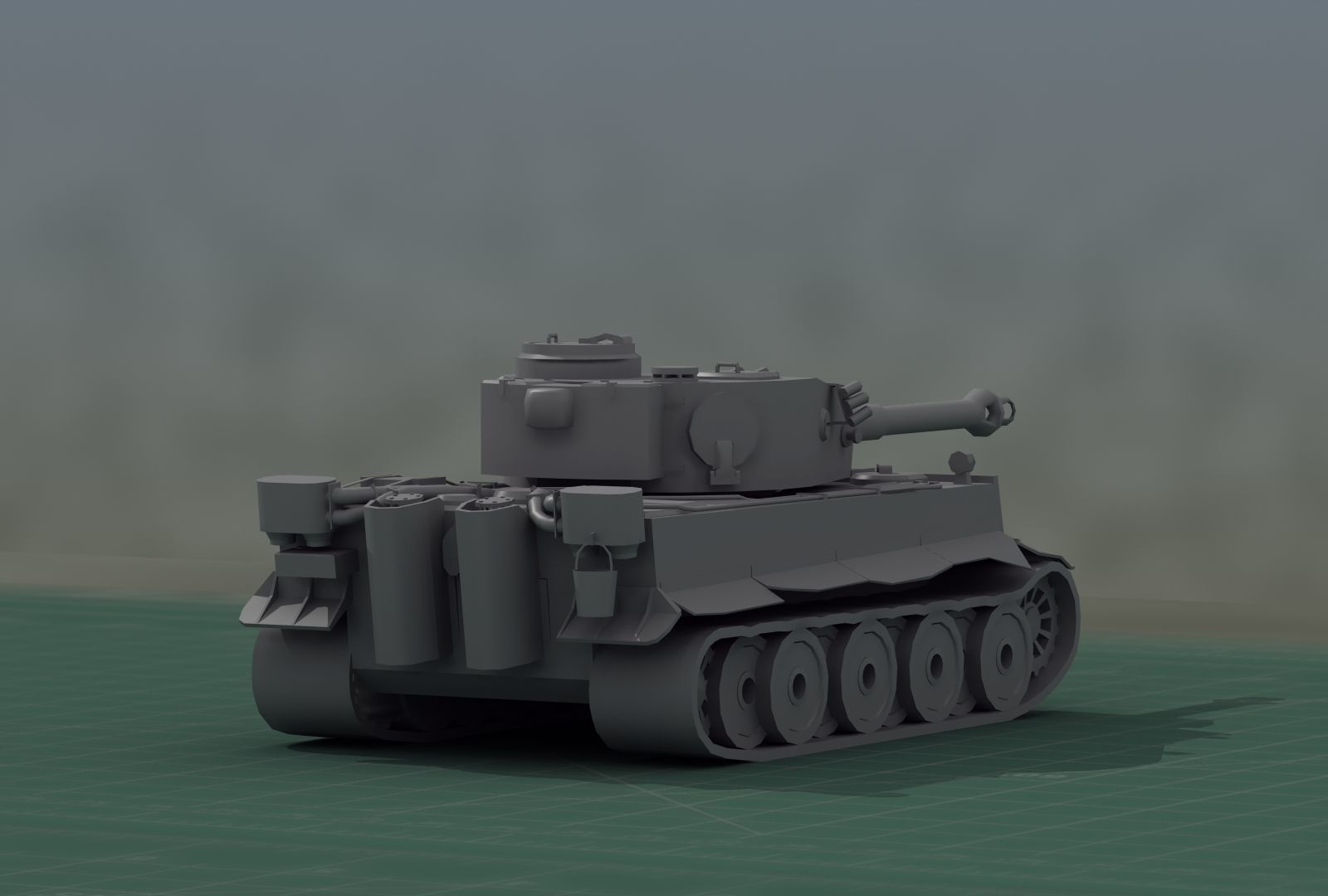 Panzer VI Tiger Tank 3D model | CGTrader