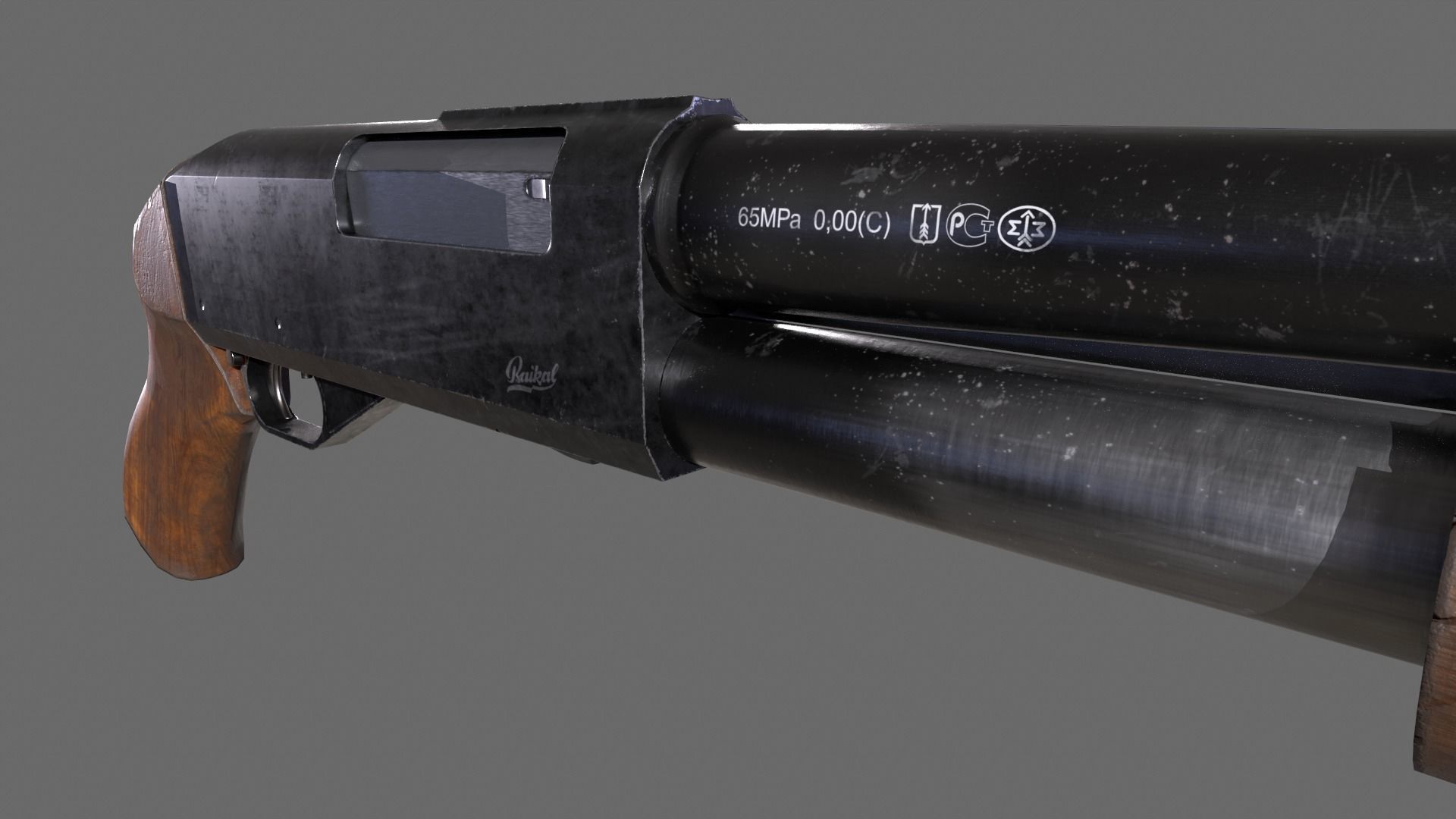 Izh-81 pump shotgun free VR / AR / low-poly 3D model | CGTrader