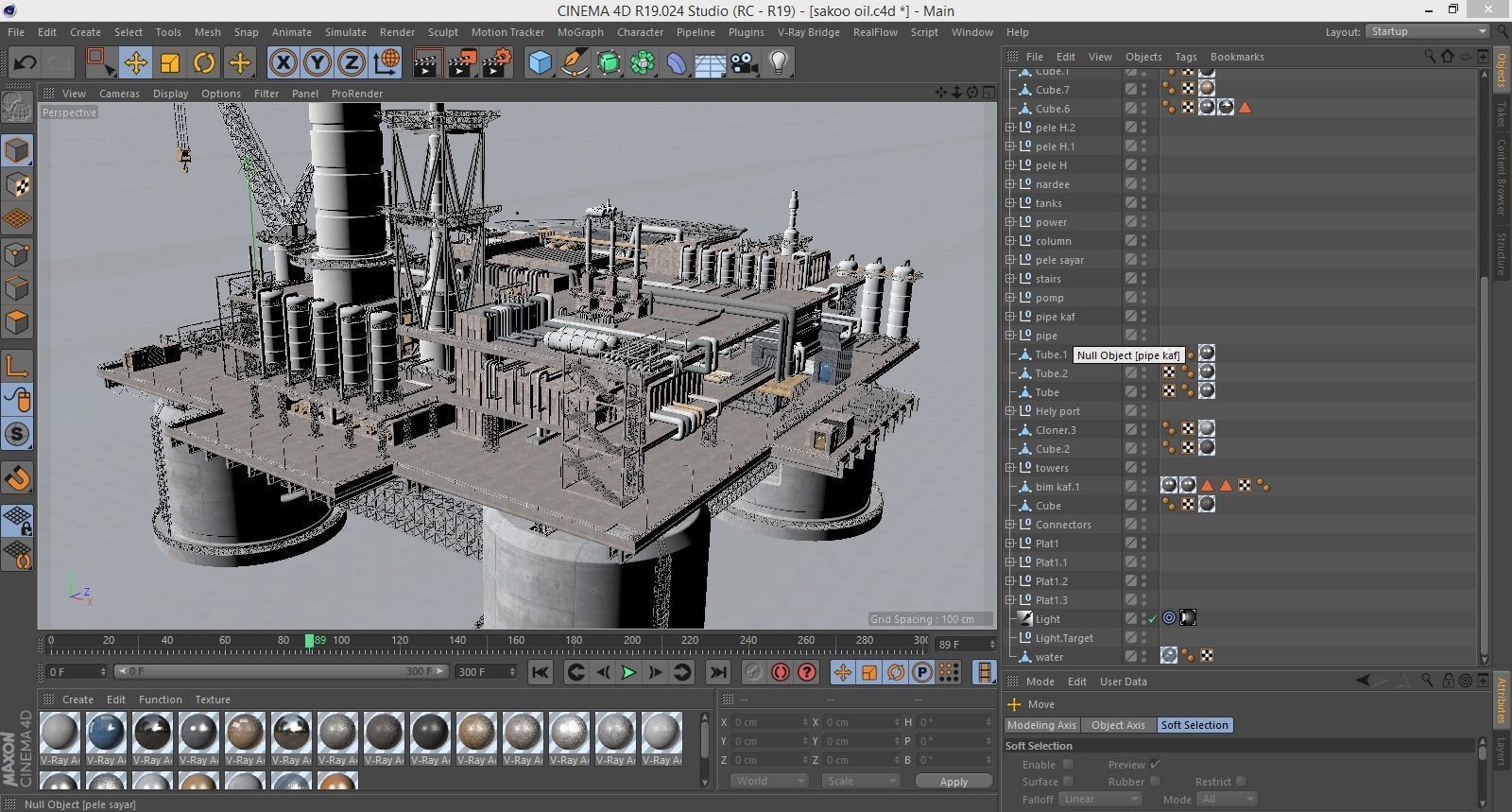 Oil Platform 3D model | CGTrader