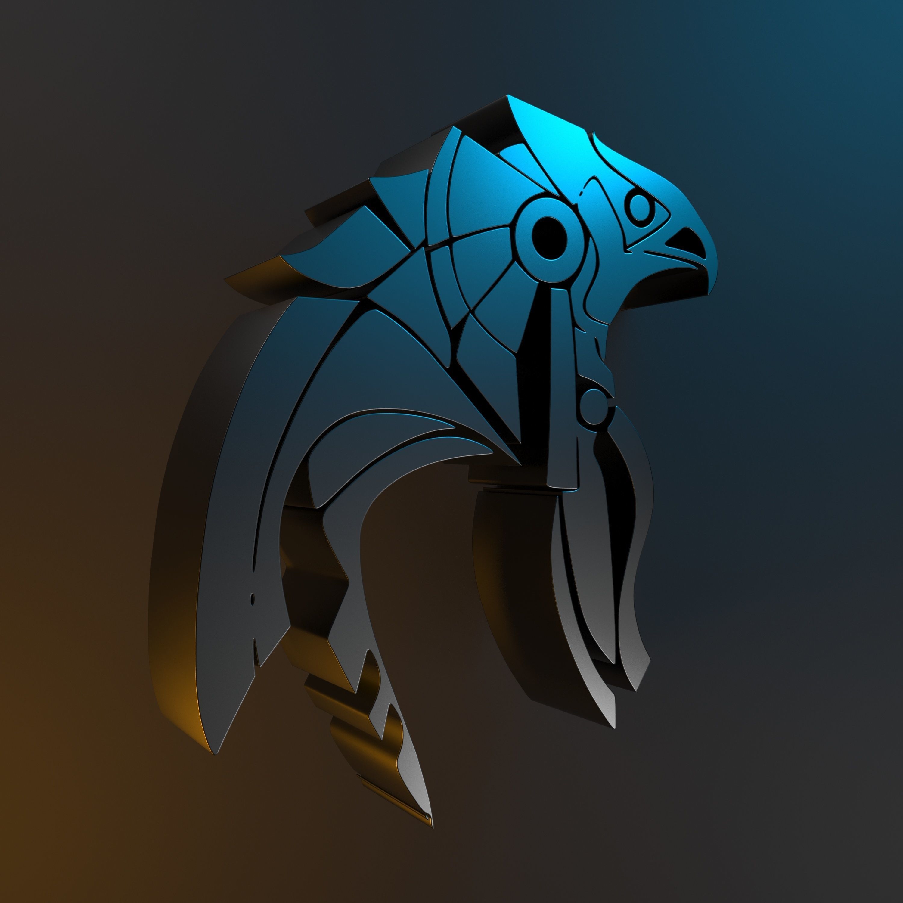 God Ra 3D model | CGTrader