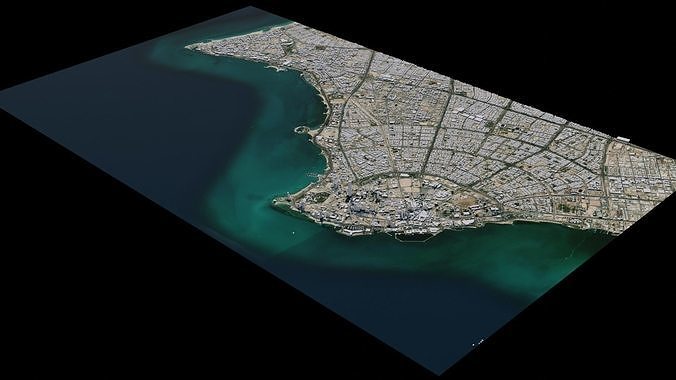 Kuwait City - Kuwait 3D model | CGTrader