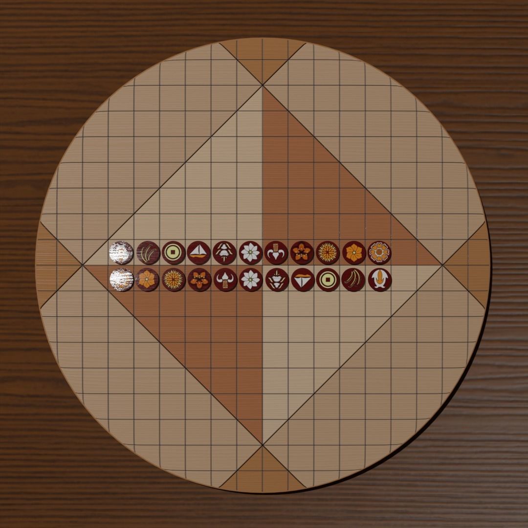 3D model Pai Sho VR / AR / low-poly | CGTrader