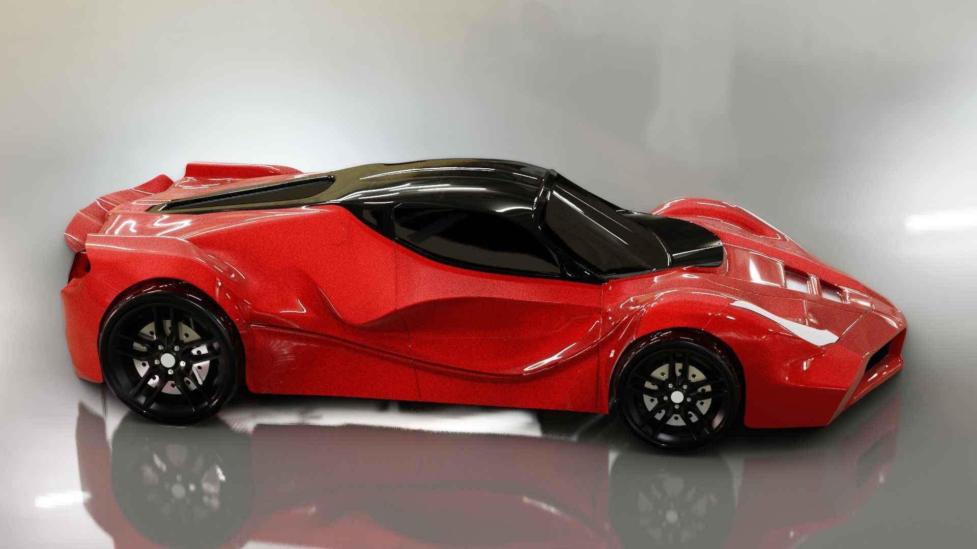 Le ferrari 3D model | CGTrader