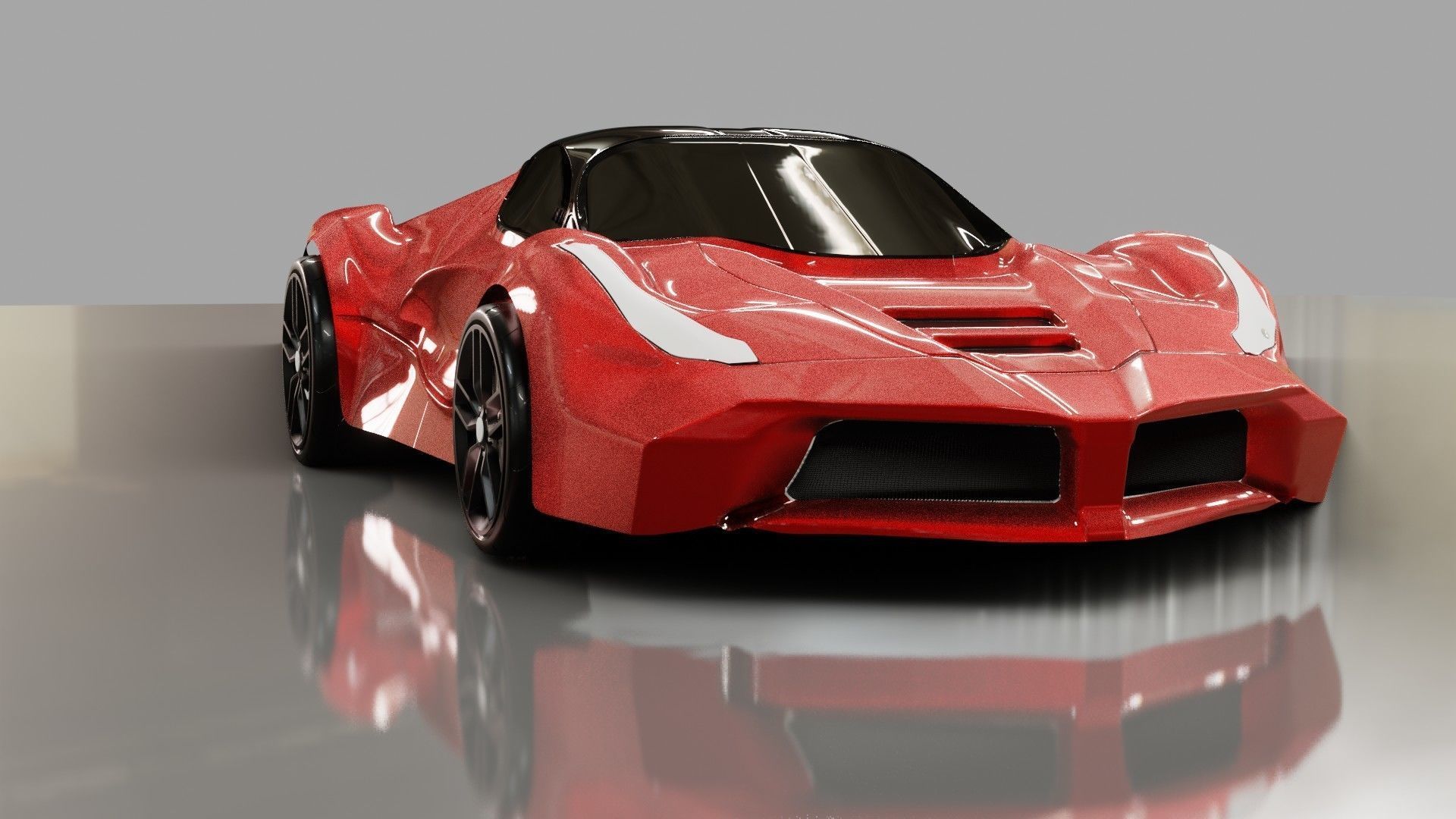 Le ferrari 3D model | CGTrader