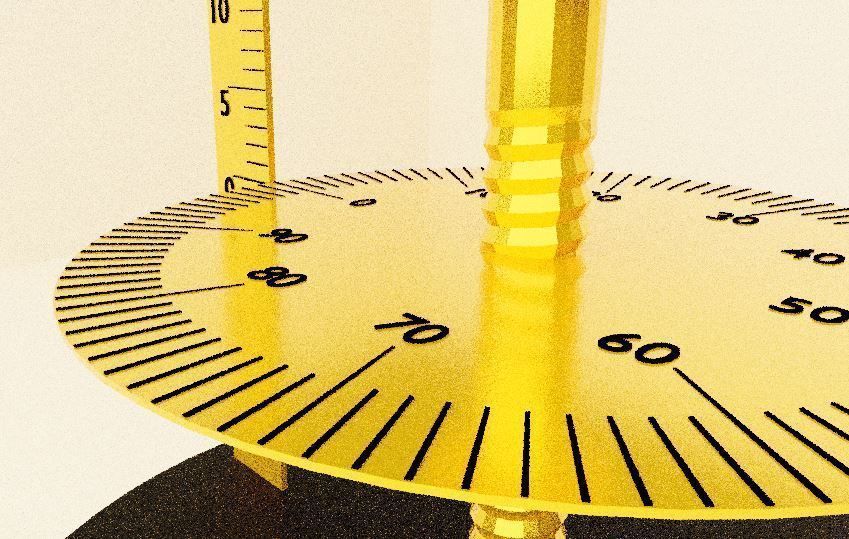 Spherometer 3D model no texture but detailed 3D model | CGTrader