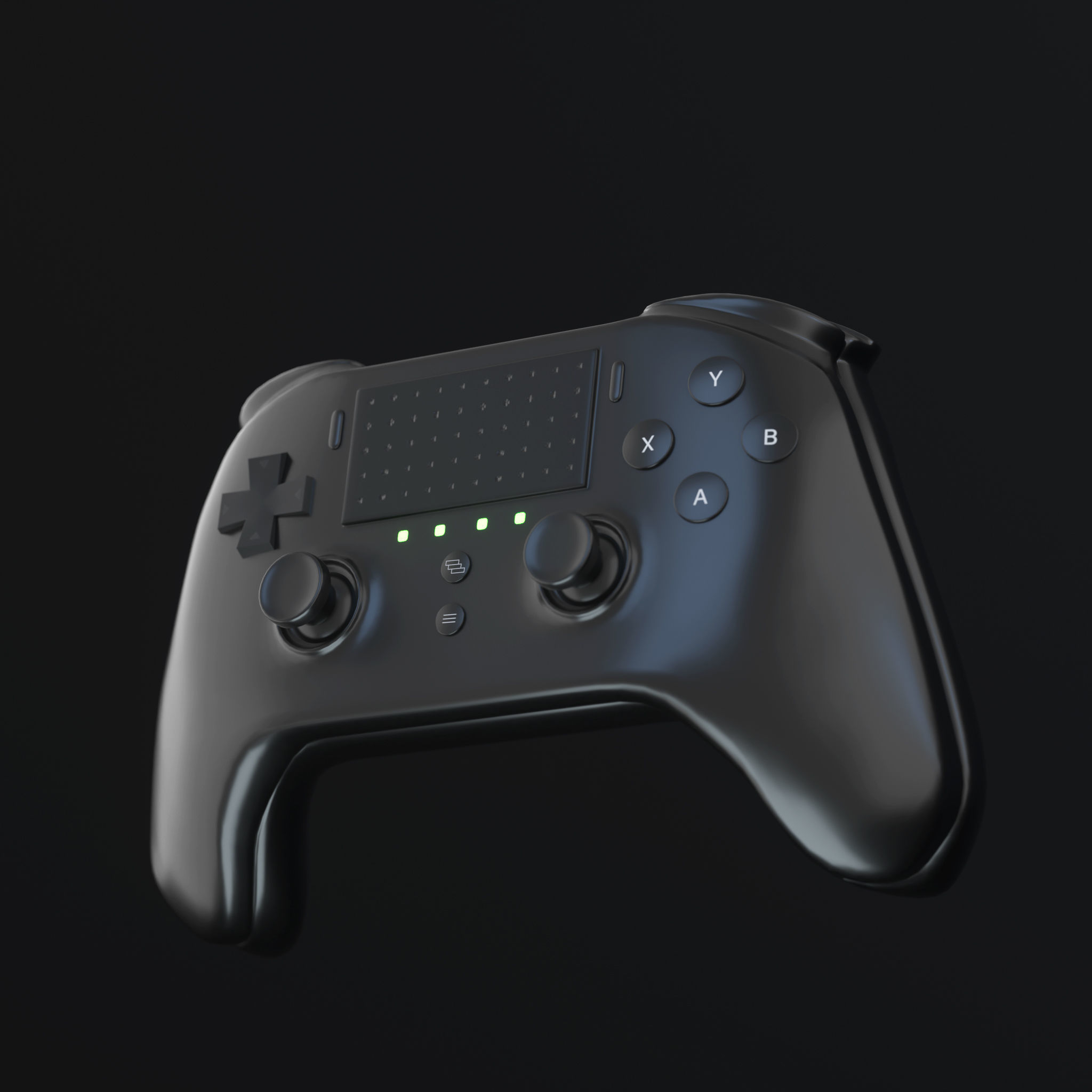 Gamepad 3D model gaming controller 3D model | CGTrader