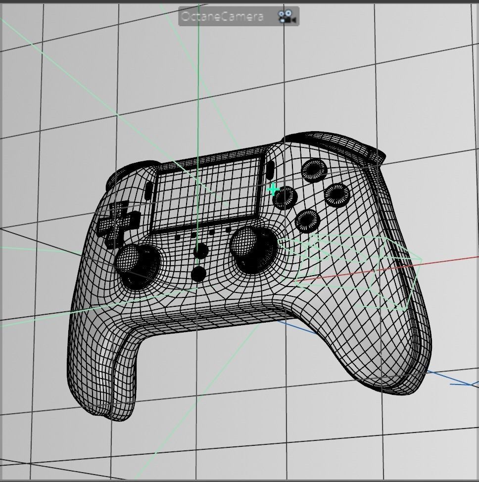Gamepad 3D model gaming controller 3D model | CGTrader