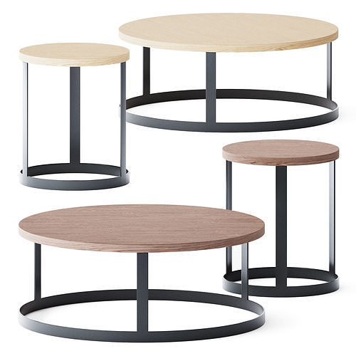 Zero Coffee tables by Miniforms 3D model | CGTrader