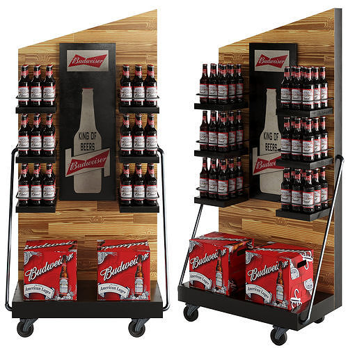 Beer stand 3D model | CGTrader