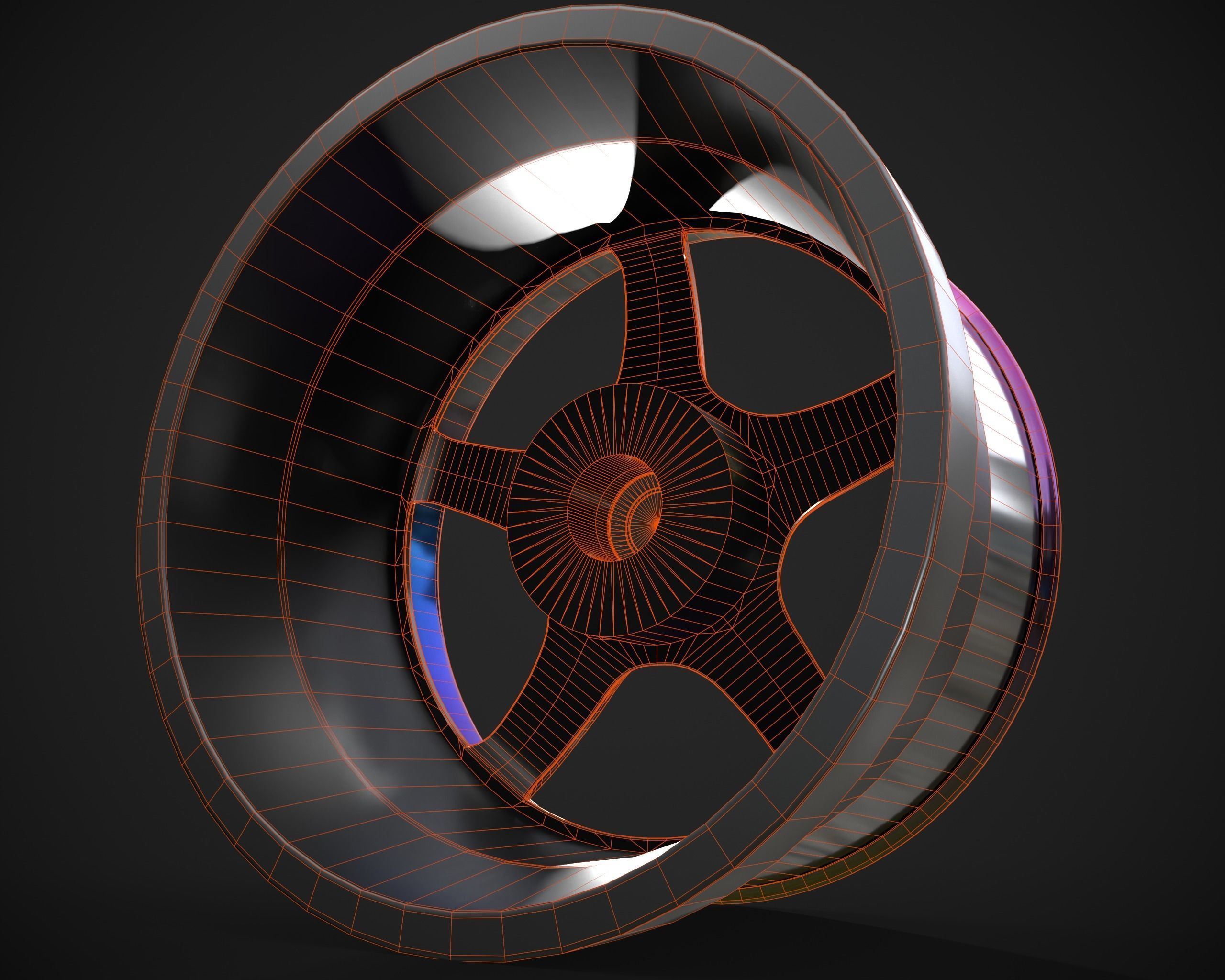 3D model Rays Gram Lights 57Pro with Titanium Lip VR / AR / low-poly ...