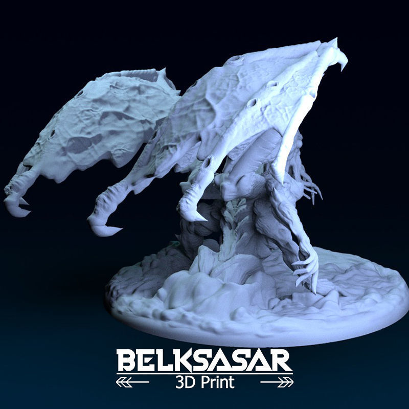 Cthulhu Rising in Dynamic pose 3D model 3D printable | CGTrader