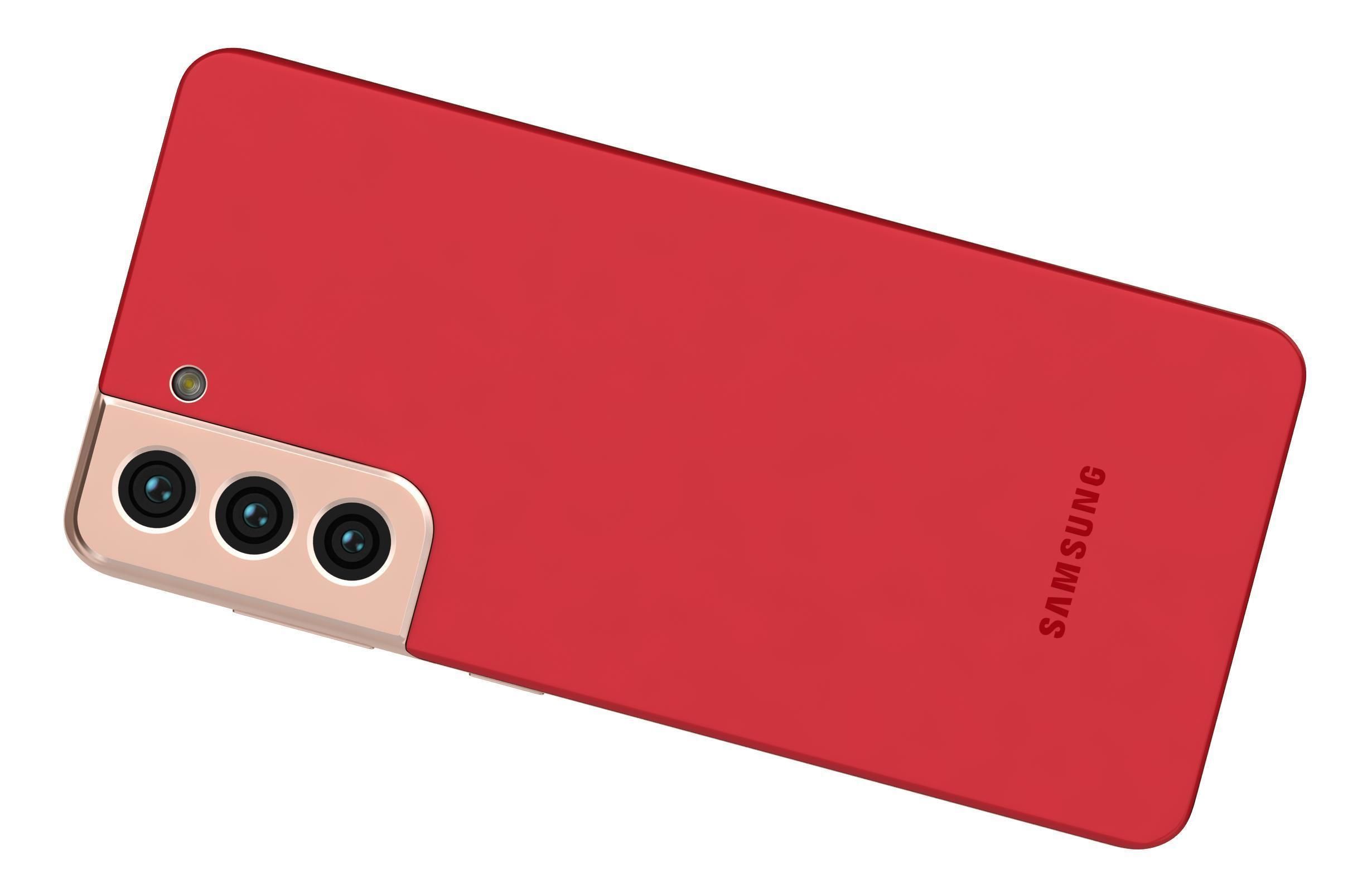 Samsung Galaxy S21 Plus 5G Phantom Red 3D model | CGTrader