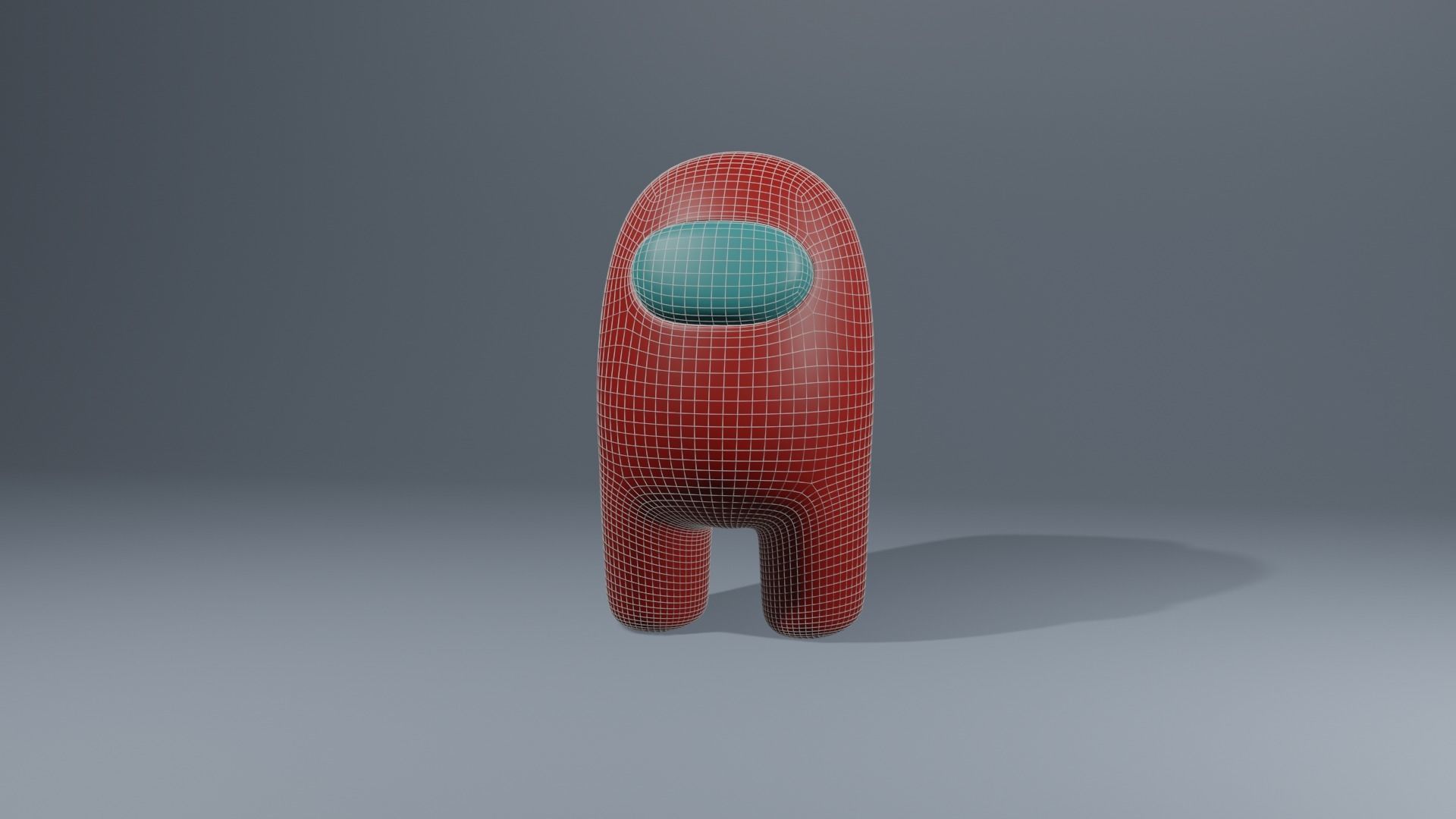 3D model Among Us Red Impostor Animated Rig VR / AR / low-poly | CGTrader