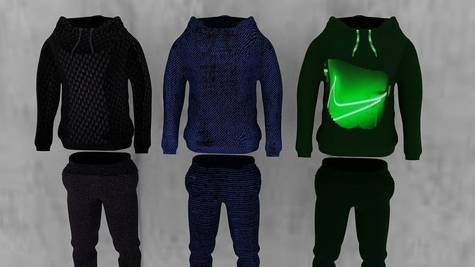 3D model Fancy clothing VR / AR / low-poly | CGTrader