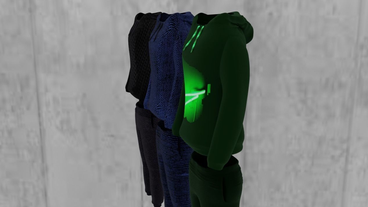 3D model Fancy clothing VR / AR / low-poly | CGTrader