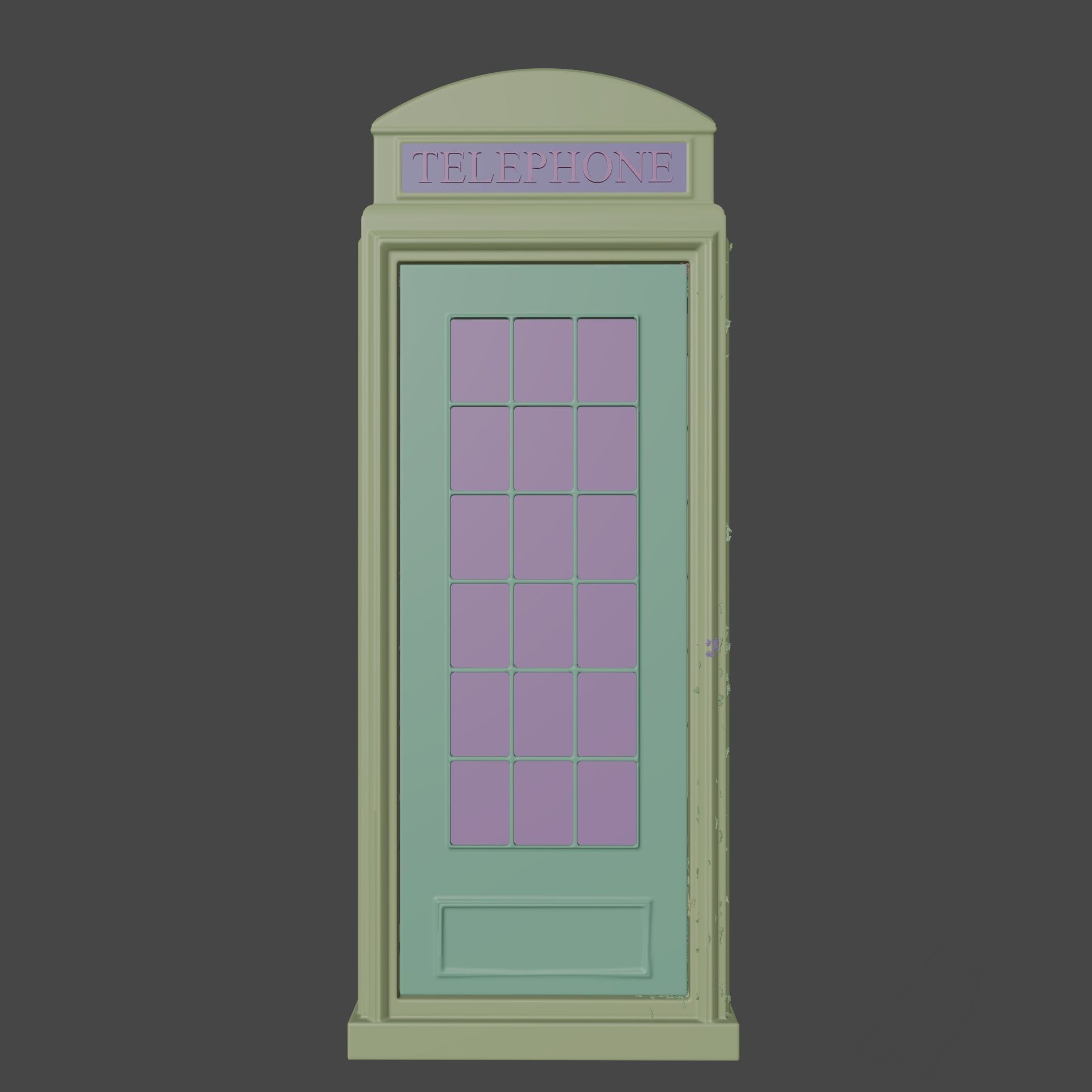 England iconic phonebooth 3D model | CGTrader