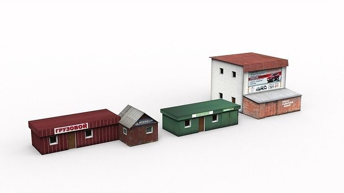 3D model Car service VR / AR / low-poly | CGTrader