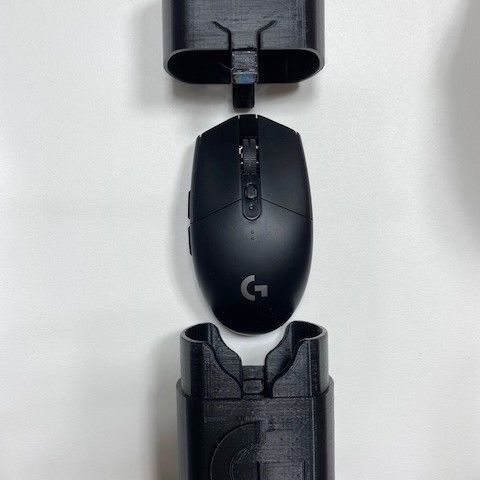 WIRELESS MOUSE CASE 3D model 3D printable | CGTrader