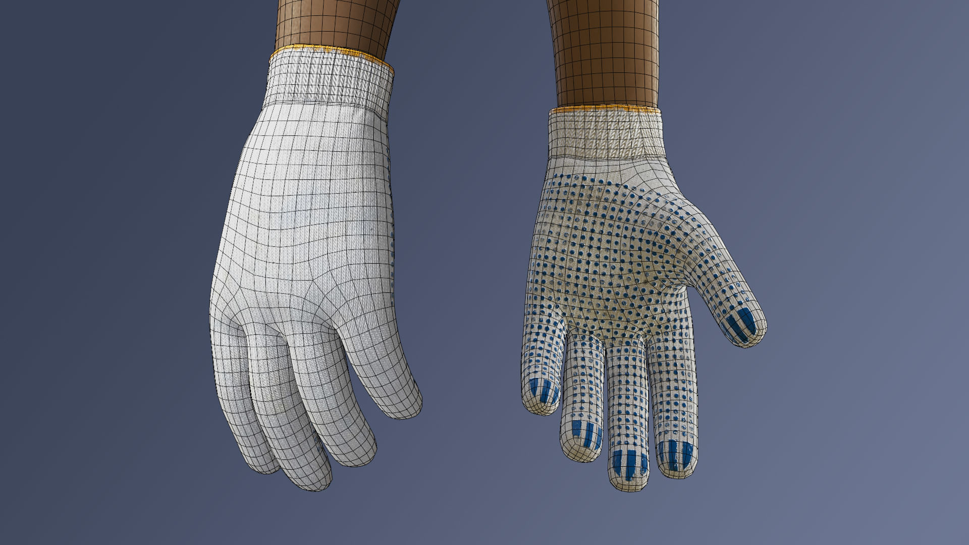 3D model Glove Construction VR / AR / low-poly rigged animated | CGTrader