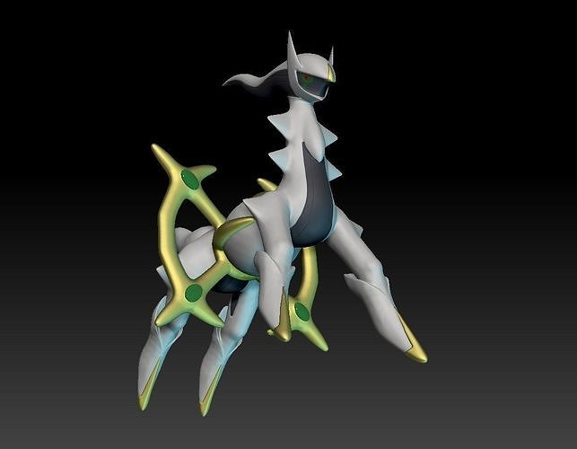 Pokemon Arceus 3D model 3D printable | CGTrader