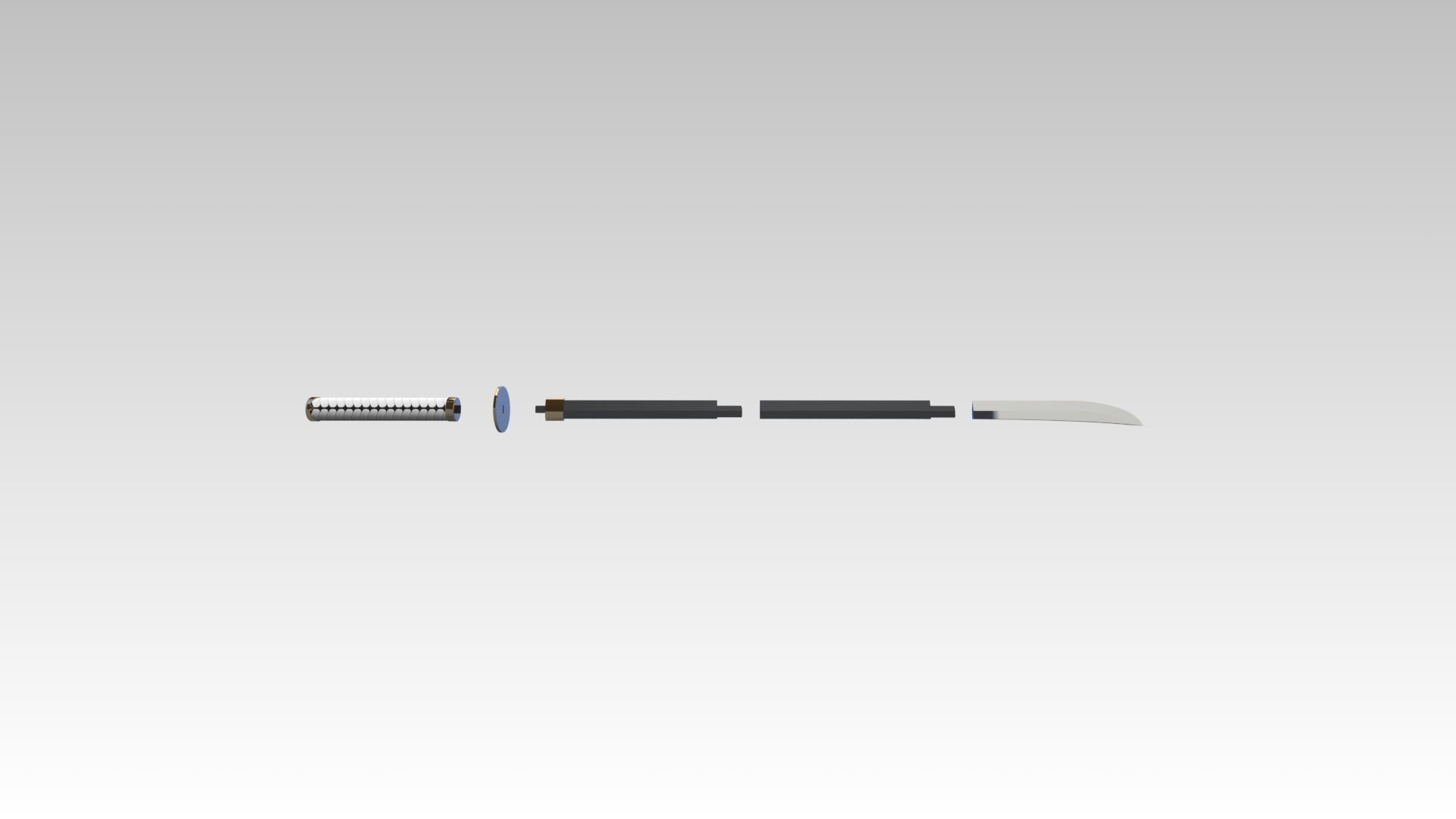 Vergil Yamato Devil May Cry 3D model 3D printable | CGTrader