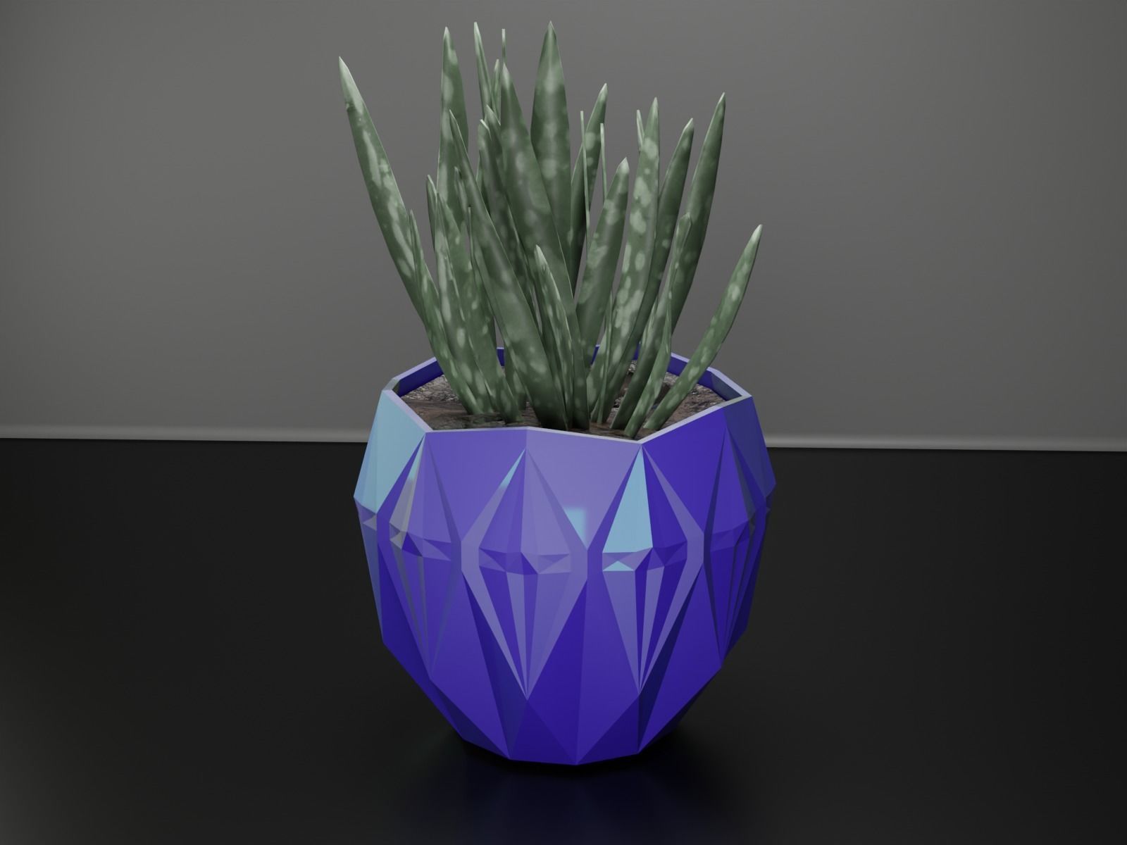 succulent pot planter 3D model 3D printable | CGTrader