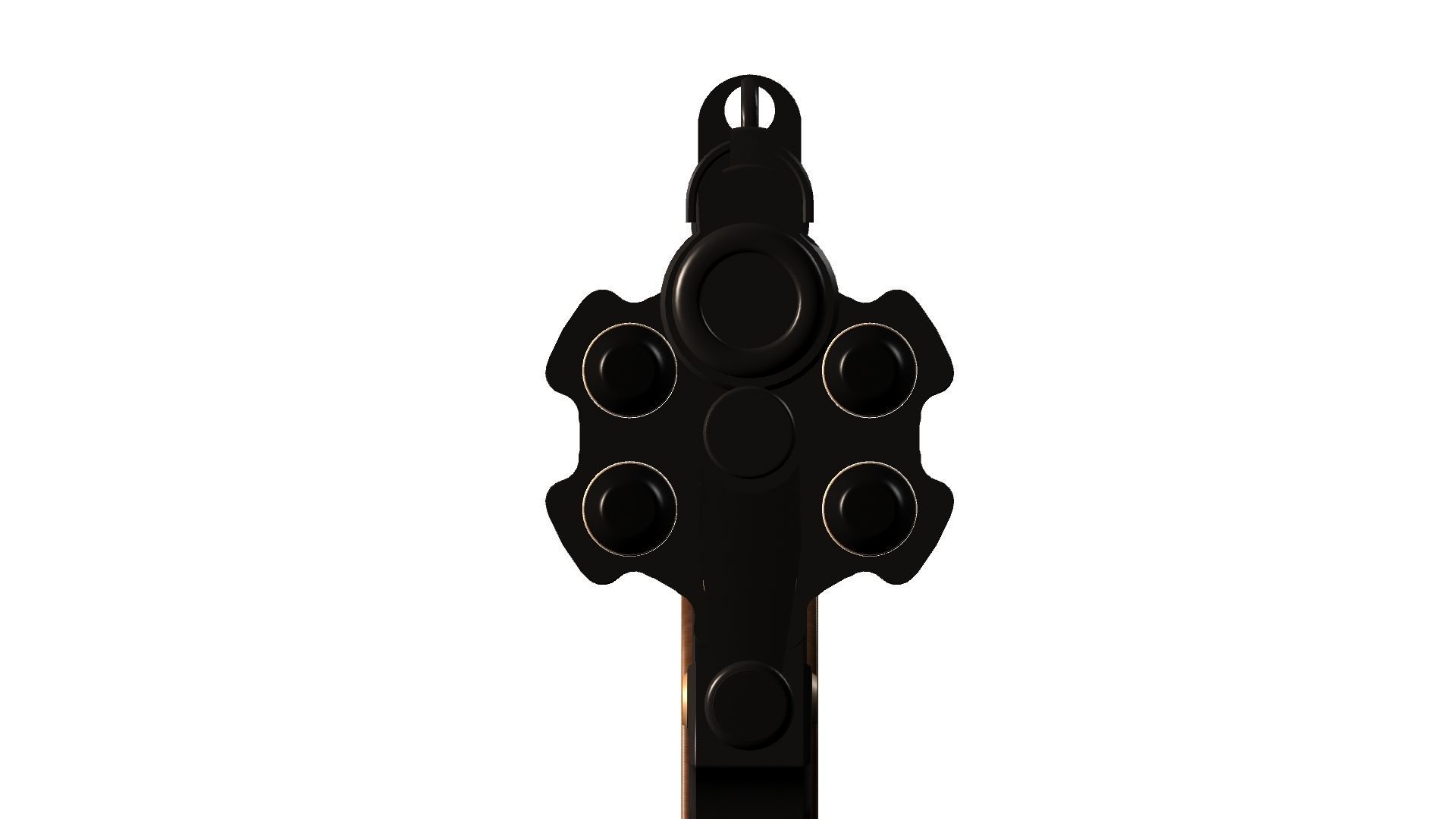 3D model REVOLVER BLACK PYTHON 357 MAGNUM VR / AR / low-poly | CGTrader