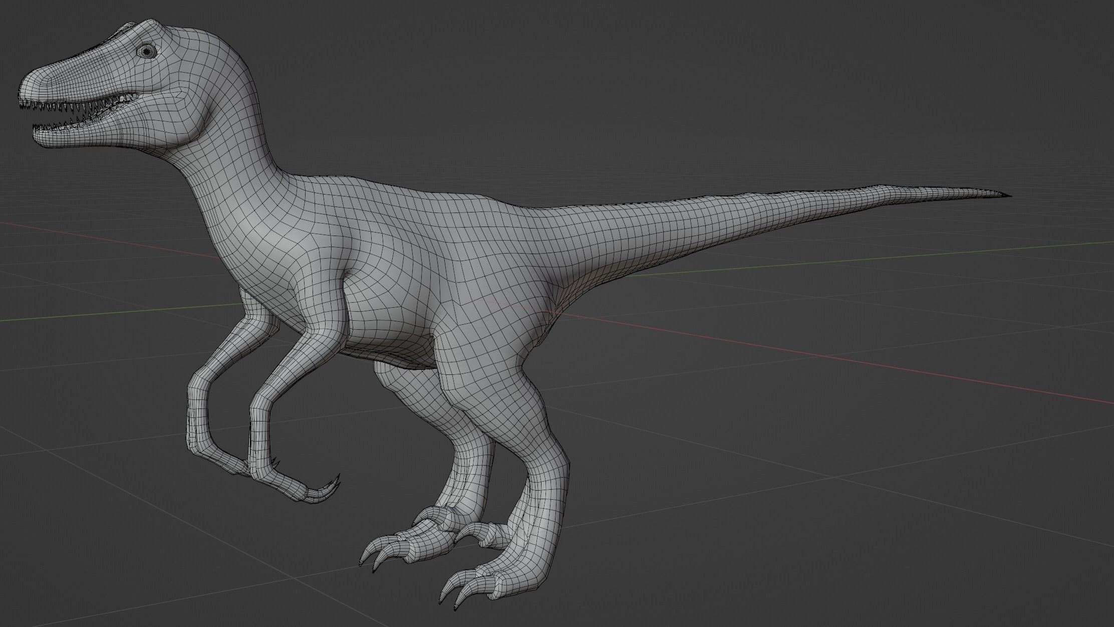 3D model Velociraptor 3d model VR / AR / low-poly | CGTrader