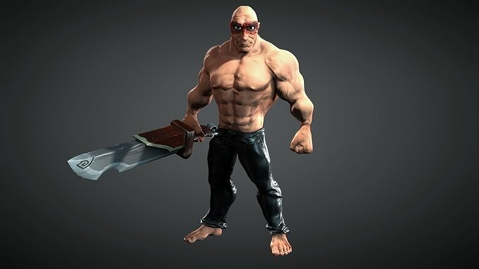 3D model Character VR / AR / low-poly | CGTrader