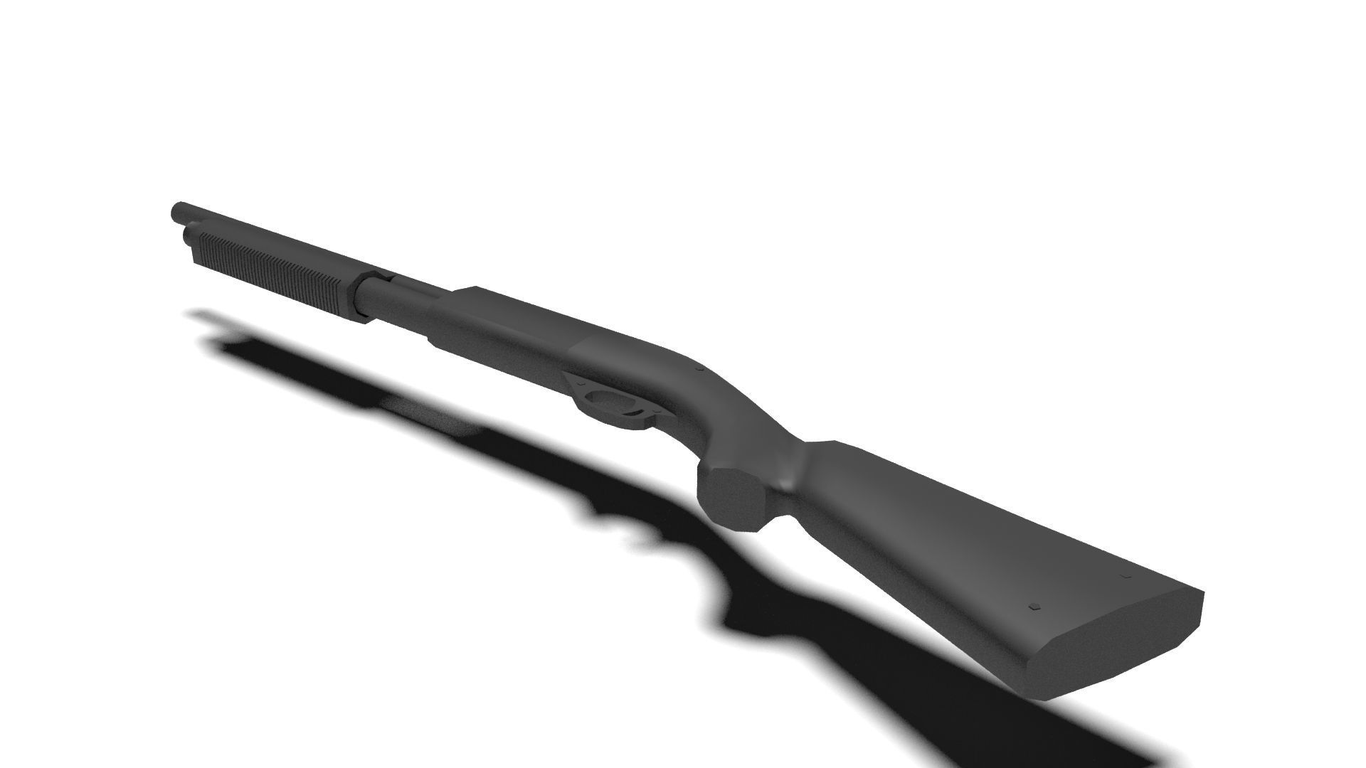 military gun 3D model | CGTrader