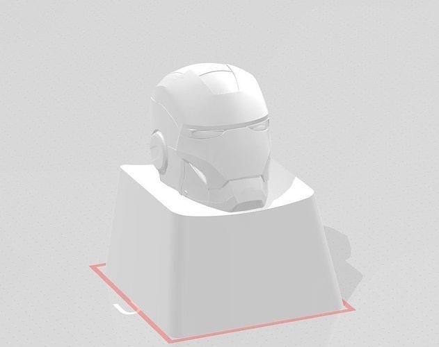 Ironman Keycap 3D print Model 3D model 3D printable | CGTrader