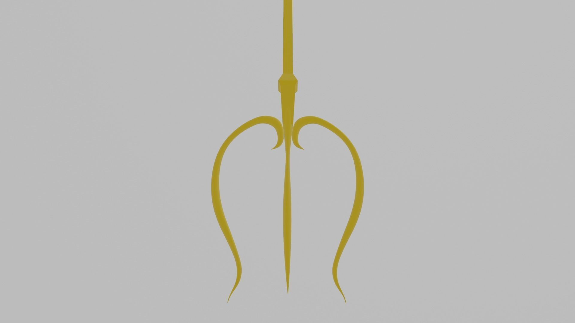 TRISHUL 3D shiva trident 3D model | CGTrader