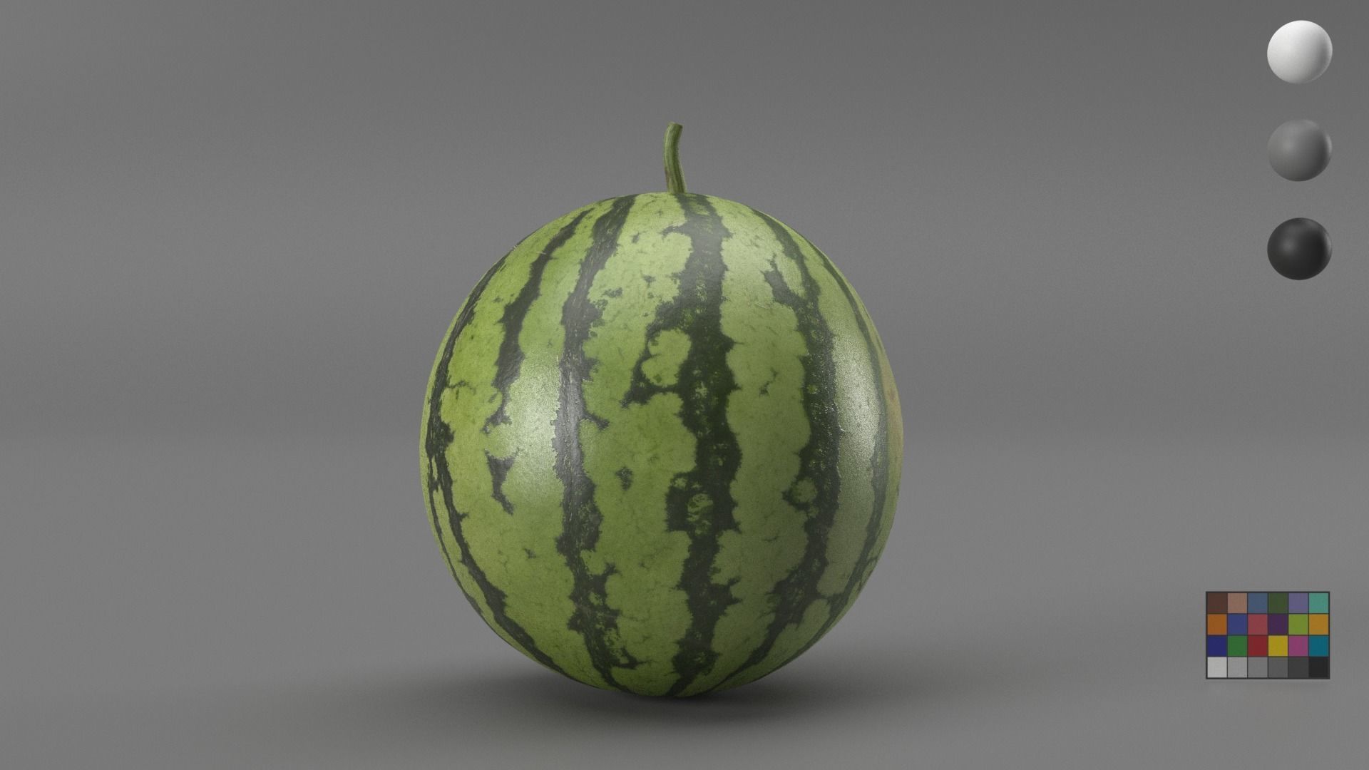 Watermelon Scan free 3D model | CGTrader