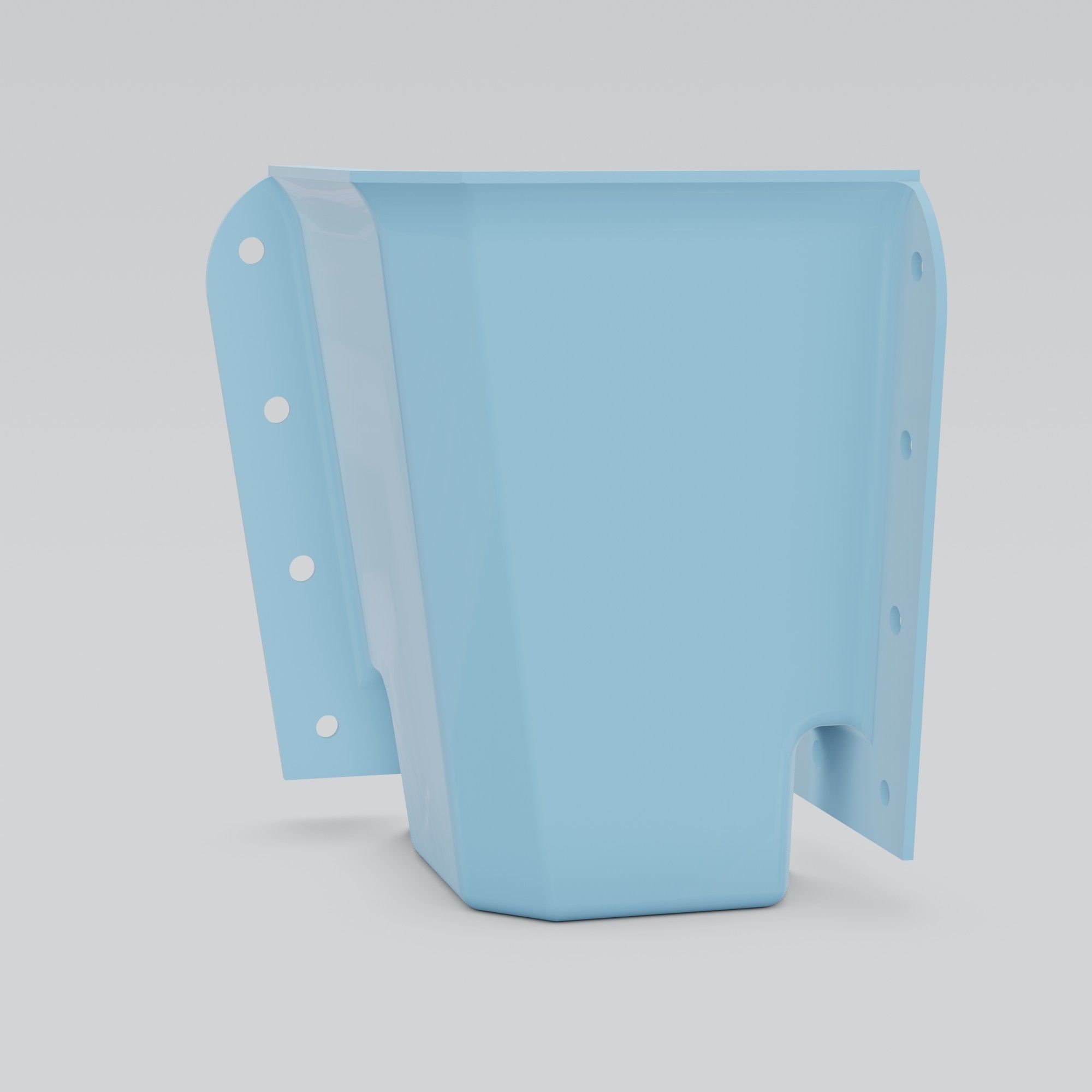 Mold for casting of deck blocks made of concrete 3D model 3D printable ...