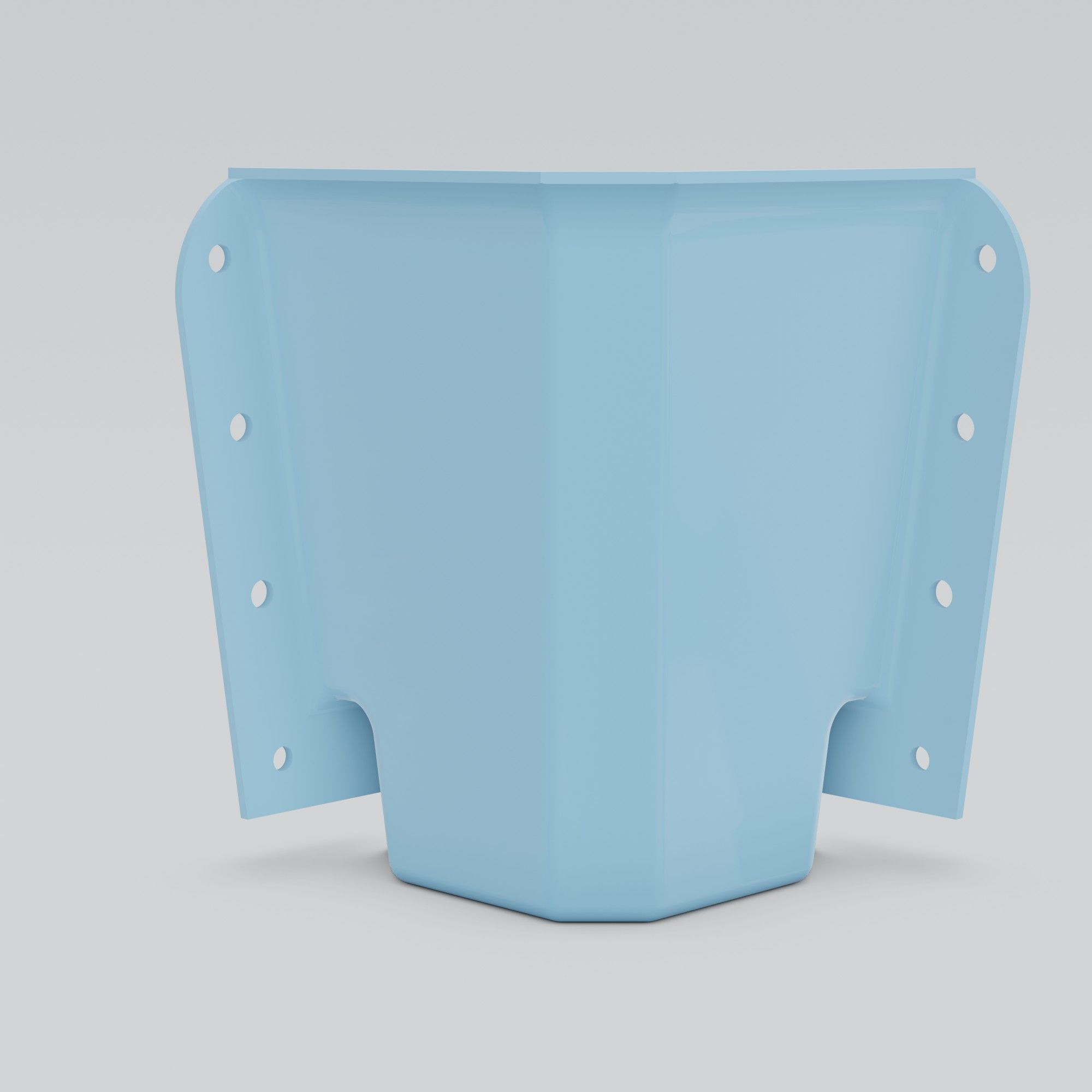 Mold for casting of deck blocks made of concrete 3D model 3D printable ...