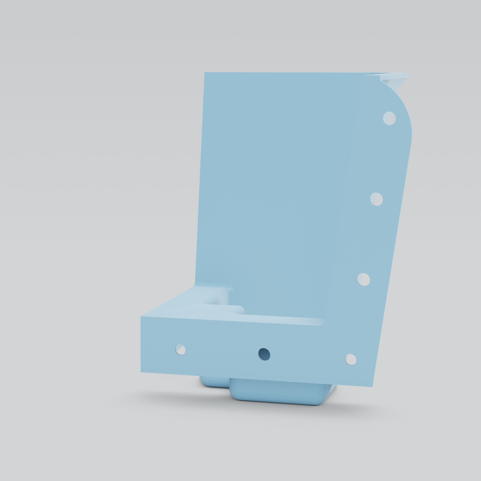 Mold for casting of deck blocks made of concrete 3D model 3D printable ...