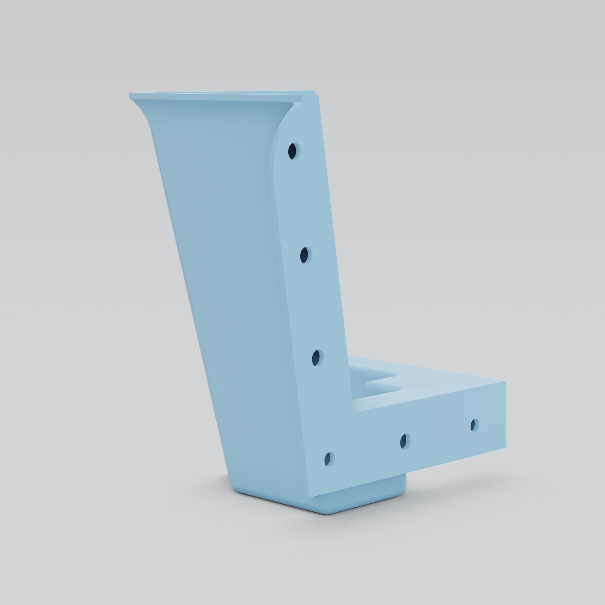 Mold for casting of deck blocks made of concrete 3D model 3D printable ...