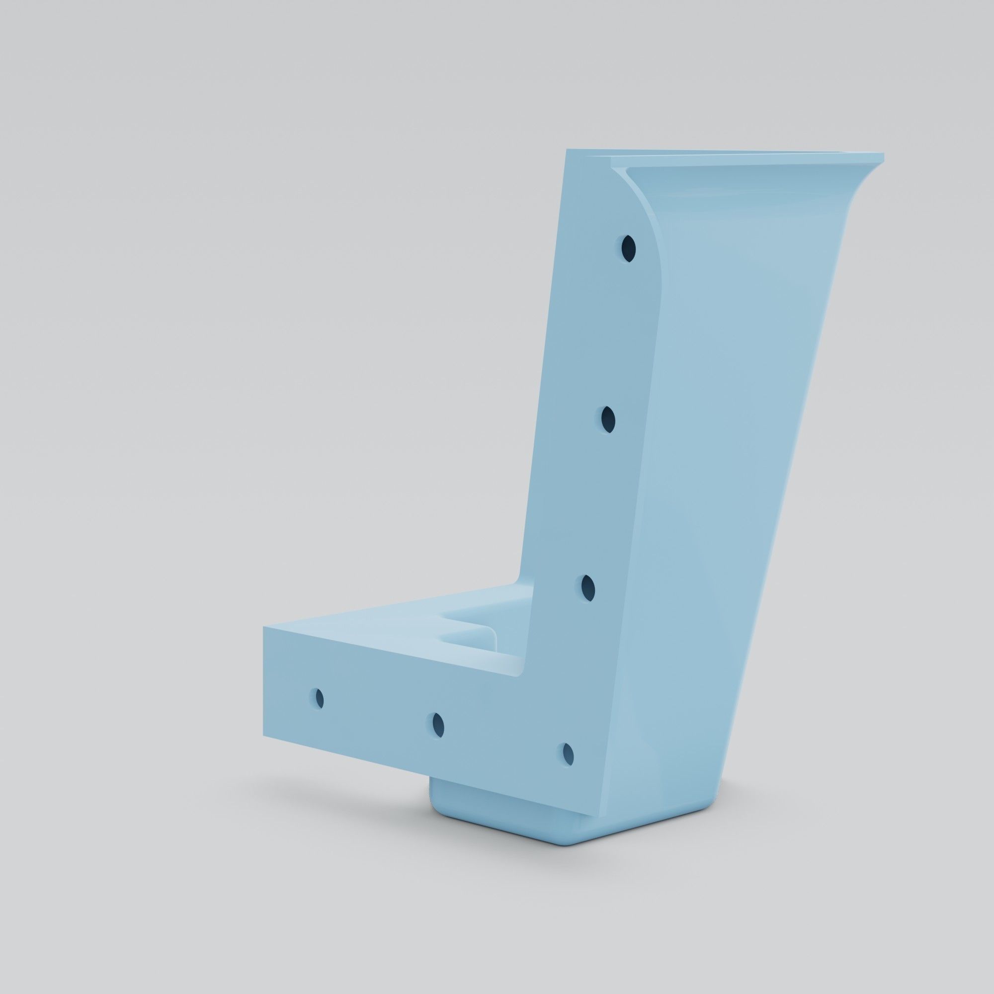 Mold for casting of deck blocks made of concrete 3D model 3D printable ...