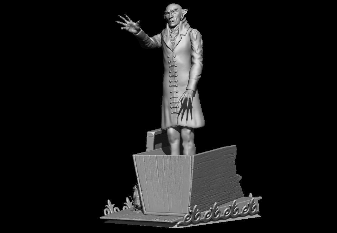 Nosferatu 1922 3D model 3D printable | CGTrader