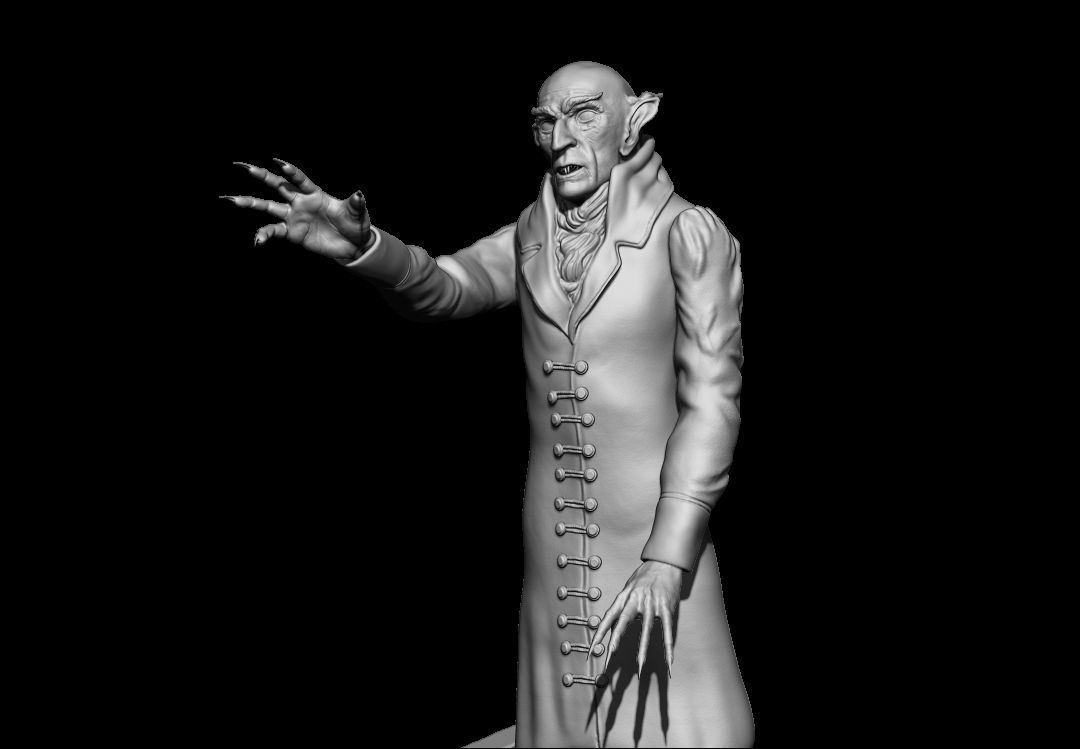 Nosferatu 1922 3D model 3D printable | CGTrader