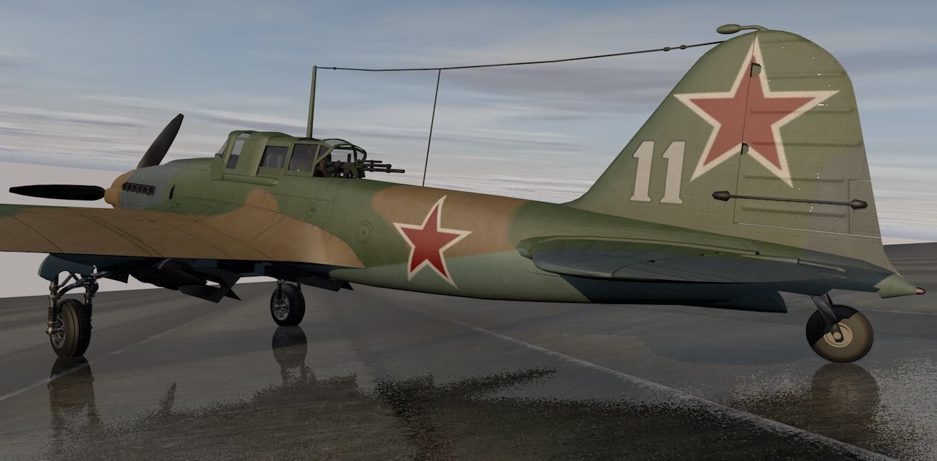 Ilyushin IL-2M3 Sturmovik 3D model | CGTrader