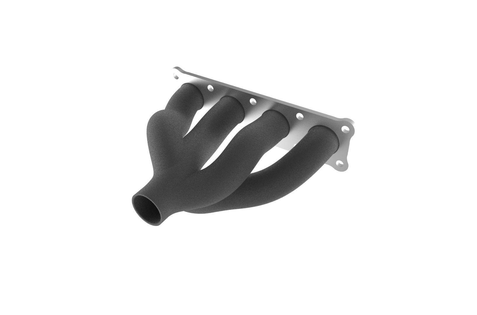 Exhaust manifold 3D model 3D printable | CGTrader