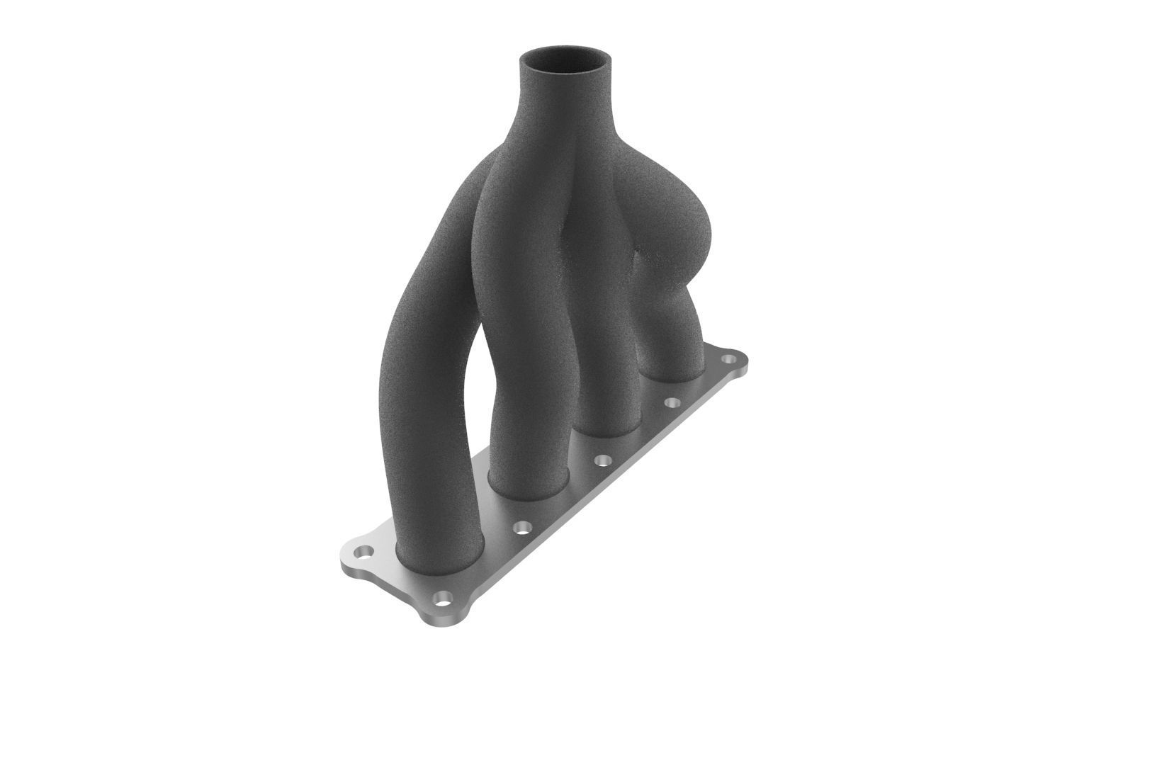 Exhaust manifold 3D model 3D printable | CGTrader