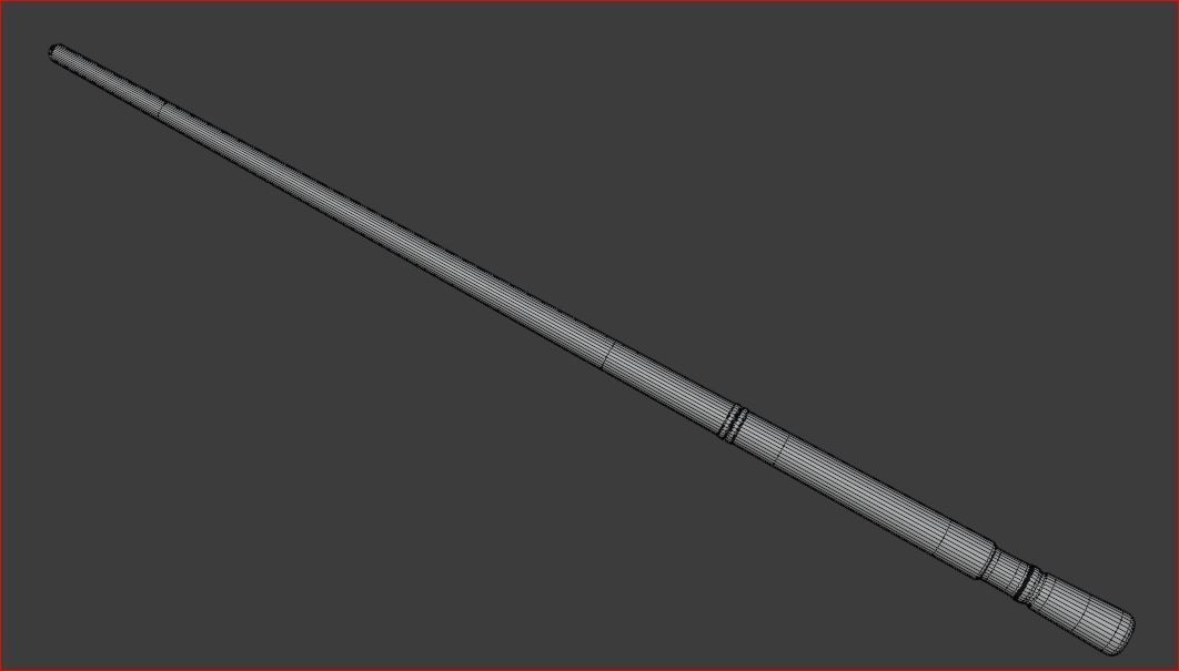 3D model 5 Low Poly Harry Potter Wands Pack VR / AR / low-poly | CGTrader