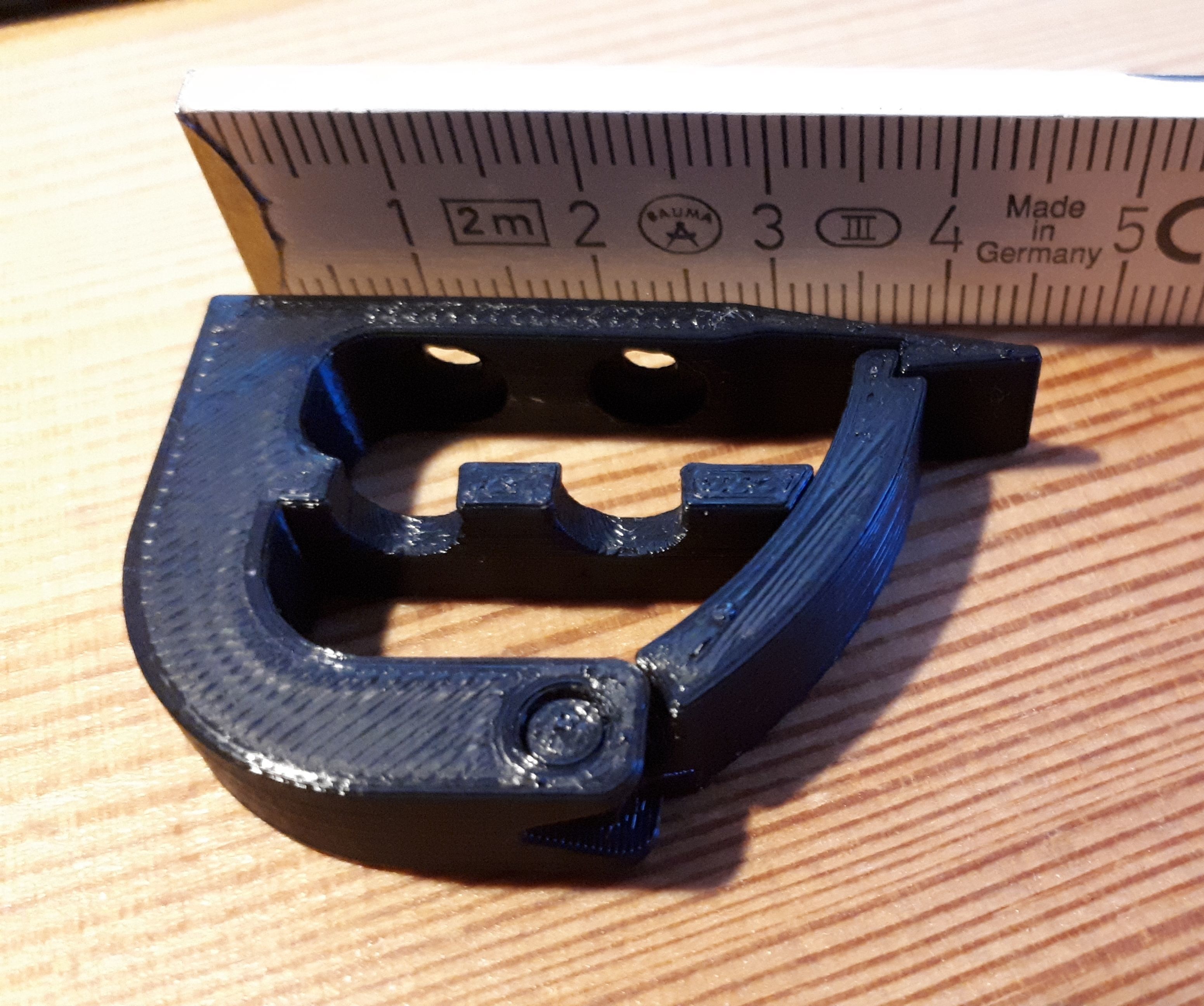 Locking Cable Management Clips print-in-place 3D model 3D printable ...