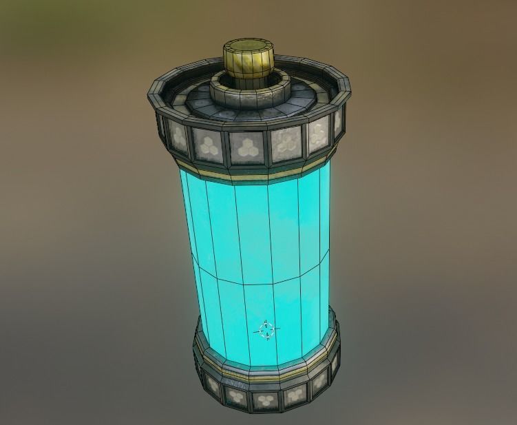 3D model Bacta canister VR / AR / low-poly | CGTrader