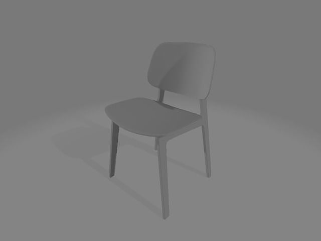 Low-Poly Chair free VR / AR / low-poly 3D model | CGTrader