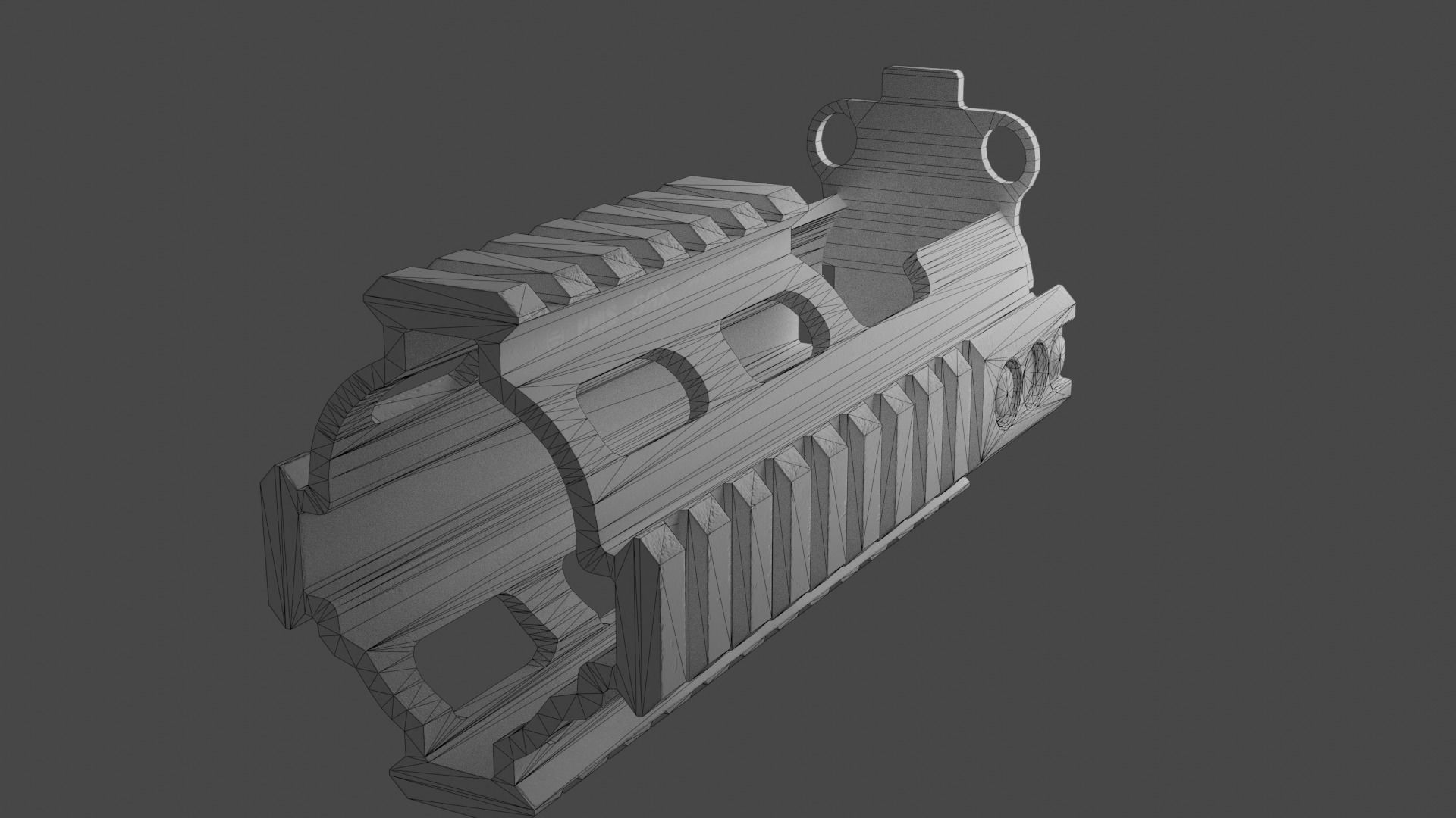 3D model FN SCAR Handguard VR / AR / low-poly | CGTrader